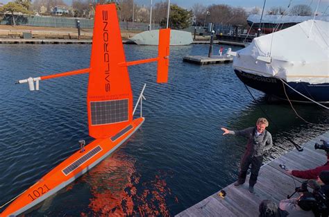 Saildrone An Autonomous Vehicle Capable Of Multi Month Expeditions To