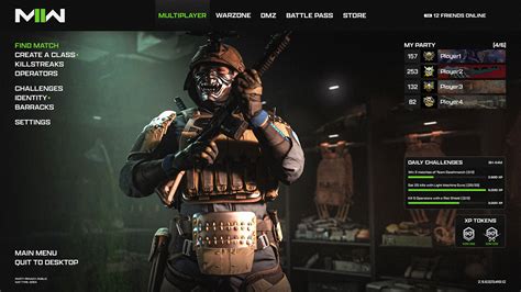 Call Of Duty Modern Warfare 2 Ui Concept On Behance