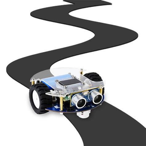 Raspberry Pi Pico Go Smart Car Learning Kit For Automatically Drive