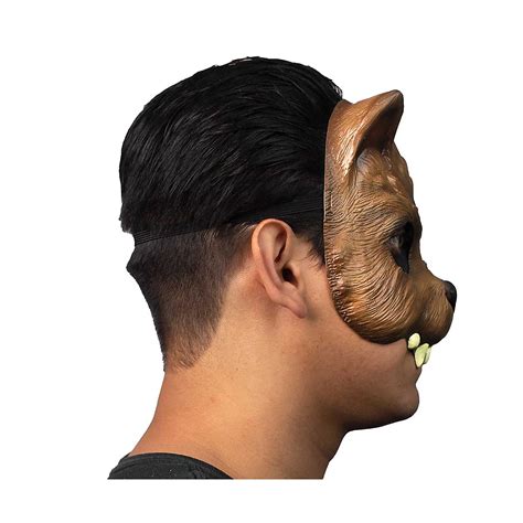 Small Werewolf With Overbite Half Mask