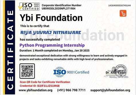 Pythonprogramming Internship Learningandgrowth Technology Riya