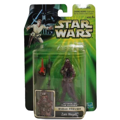 Star Wars Attack Of The Clones Zam Wesell 3 34 En Toys Master