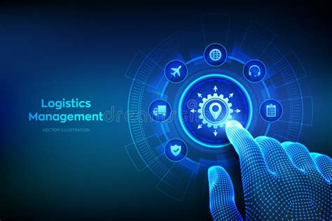 Logistics Management Concept Smart Logistics And Transportation