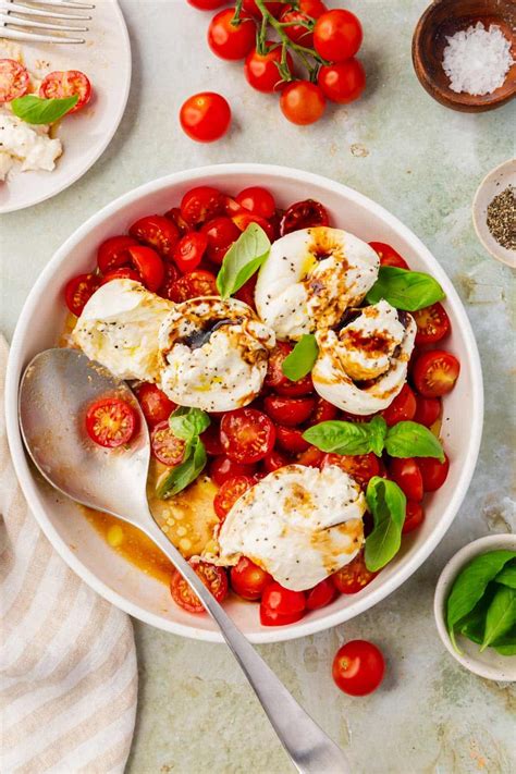 Burrata Caprese Ready In 5 Minutes