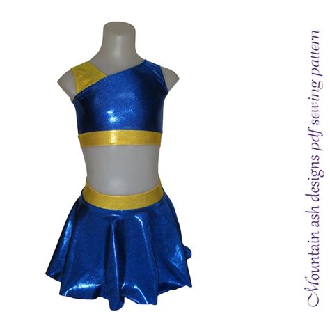 Cheerleader Uniform Sewing Patterns Etsy