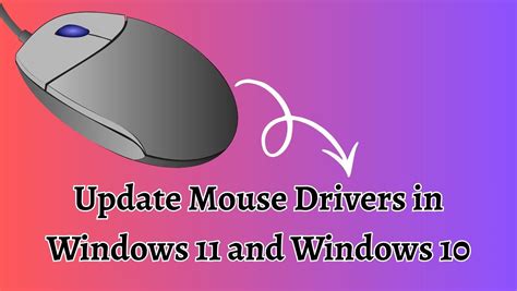 How To Update Mouse Drivers In Windows 11 And Windows 10