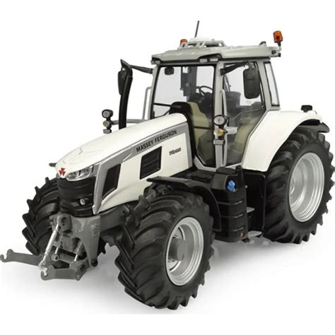Universal Hobbies 6616 Massey Ferguson 7s190 Tractor White Edition