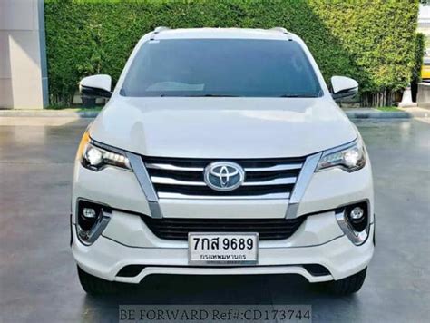Used 2018 Toyota Fortuner 28 V Fortuner For Sale Cd173744 Be Forward