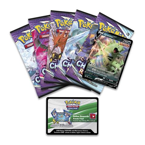 Pokémon Tcg V Strikers Tin Tyranitar V Pokémon Center Australia Official Site