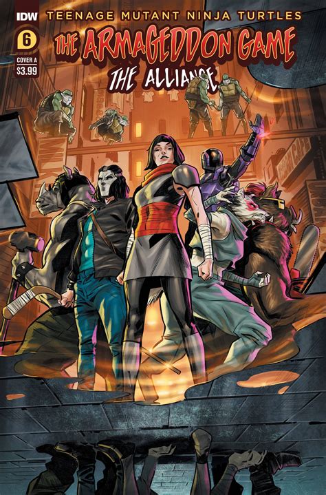 Tmnt The Armageddon Game The Alliance 6 Idw Publishing Tortuepédia