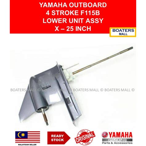 Yamaha Outboard 6ek 45300 13 8d Lower Unit Assy 4 Stroke F115b 25 Inch 100 Original