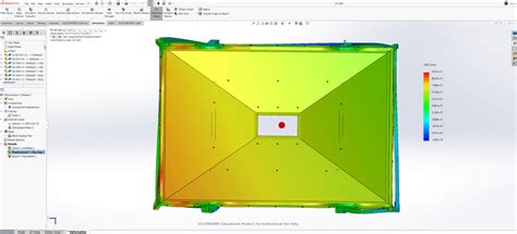 Why Is The Displacement Not Symetrical The Structure Under This Is Mirrored And The Mass Is On Why Is The Displacement Not Symetrical The Structure Under This Is Mirrored And The Mass Is On