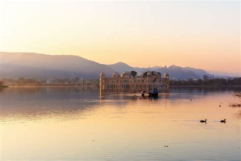 Nests In The Man Sagar Lake By The Jal Mahal Palace Amer Jaipur