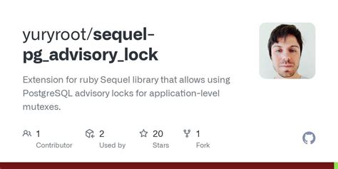extension for sequel that allows using postgresql advisory locks for