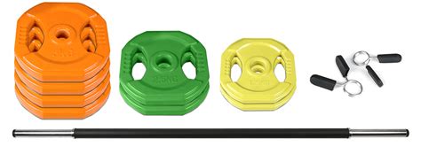 Body Pump Barbell Aerobic Weight Set 30kgs Musclemania Fitness Megastore