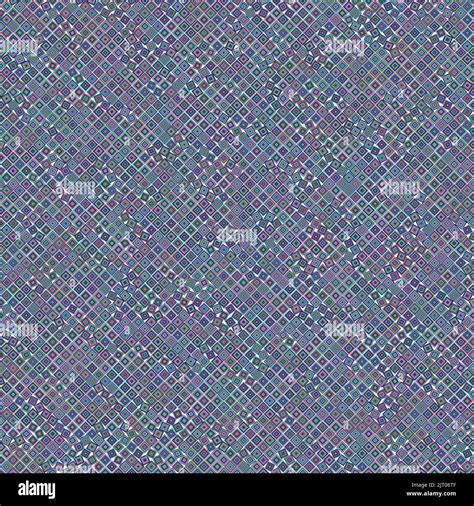 Colorised Rhombuses Tiles Tessellation Pattern Illustration Stock