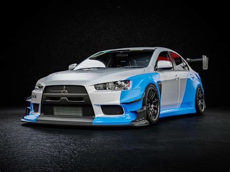 Fenderist Spec R Full Set Wide Body Kit Mitsubishi Lancer Evo X 2008 2015