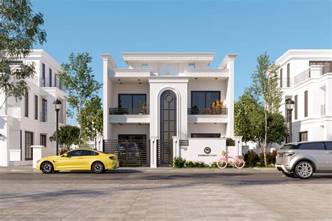 Simple Classical House Behance