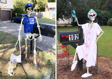 24 Halloween Mailbox Decorating Ideas That Will Wow Your Neighbors
