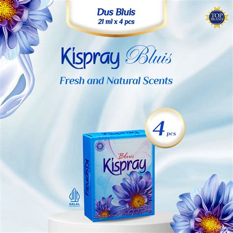 Jual Kispray Dus Bluis 4 X 21 Ml Shopee Indonesia