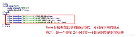 html 学习之：新增主体结构元素 article section nav aside time pubdate html中