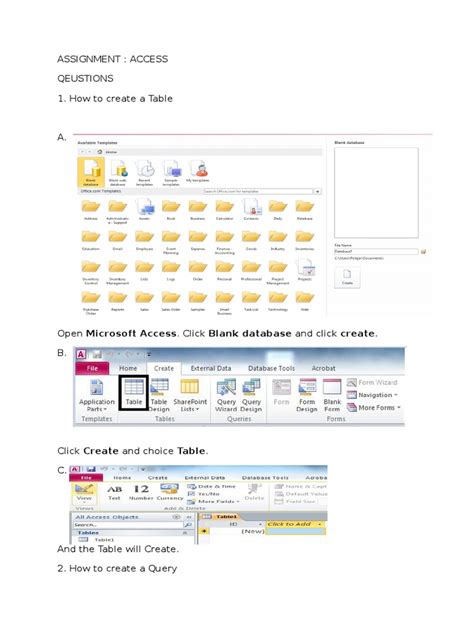 Assignment Access Pdf Assignment Access Pdf