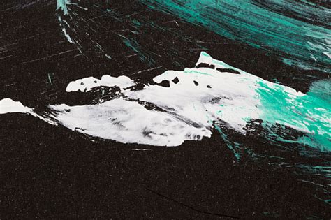 추상 손으로 그린 수채화 흑백 배경 창의적인 벽지 또는 디자인 작품에 대 한 수채화 텍스처 흑인과 백인 추상 그런 지 질감 0명에 대한 스톡 사진 및 기타 이미지 Istock