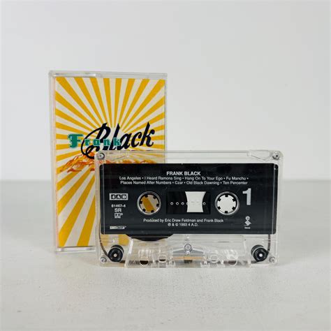 1993 Frank Black Solo Album Cassette Tape Former Pixies Lead Singer