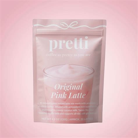 Original Pink Latte Pretti Coffee