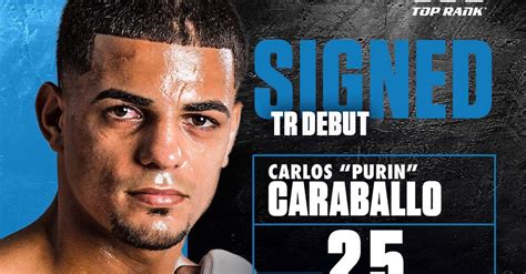 Carlos Caraballo Signs With Top Rank Before Jonas Sultan Fight Bad Left Hook