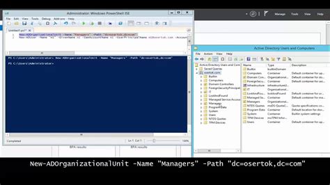 How To Create Add User And Ou In Active Directory With Powershell