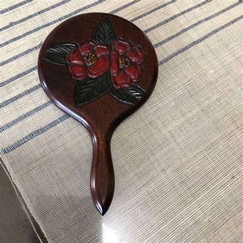 鎌倉彫姫手鏡 メルカリ