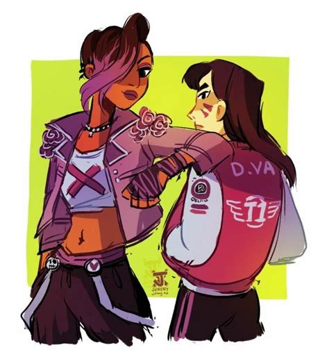 Overwatch Fan Art Sombra And Dva Fanart Juno X Dva Duo Cosplays