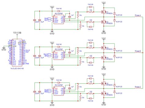 Uncharacteristic Problem Pwm Highlow Modulation On Stm32g431kb Nucleo Possibly Causing Shoot