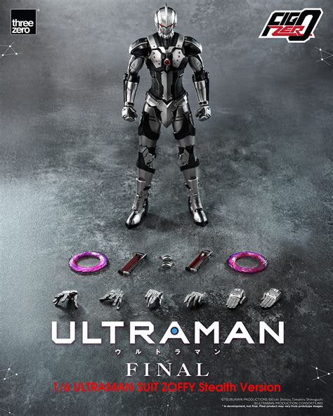 Ultraman Suit Zoffy Stealth Version 1 6 Scale Figure Alter Ego Comics