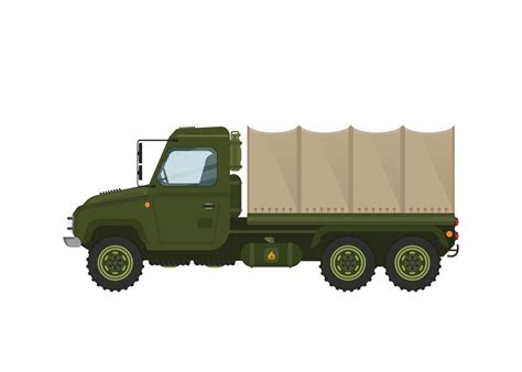Military Truck Vector Art Icons And Graphics For Free Download