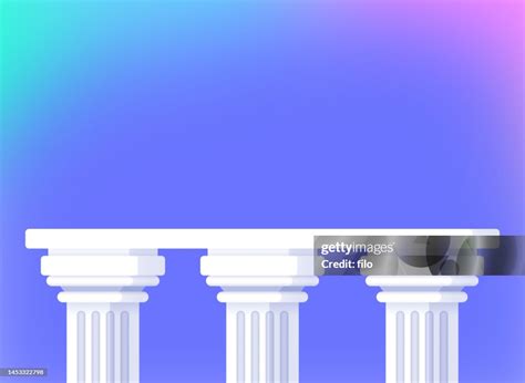 Classical Column Pedestal Background High Res Vector Graphic Getty Images