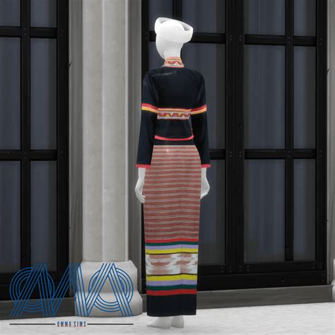 Thai Lue Dress The Sims 4 Create A Sim Curseforge