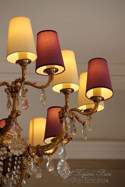 Being Ruby Paris Seeing The Lights Hotel Regina Light Lighting Lamp Decor