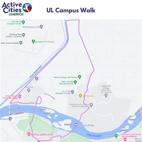 Active Cities Maps Limerick Sports Partnership