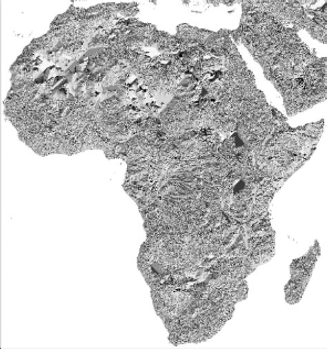 Flow Direction Grid Of Africa Download Scientific Diagram