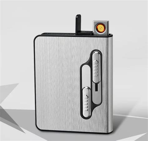 Aluminum Usb Electronic Cigarette Case Charging Lighter Laptab