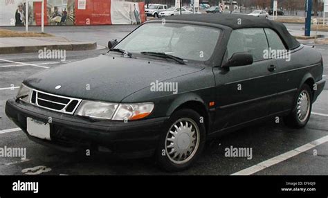 The Second Generation Saab 900 Convertible Produced In The 1990s Is A