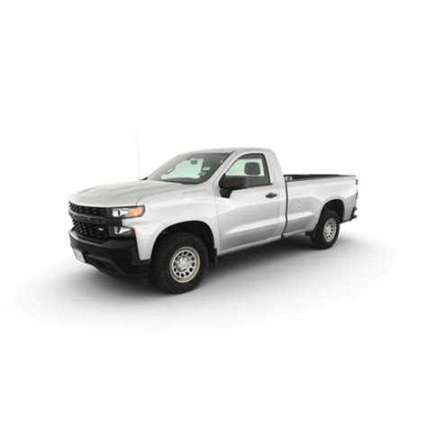 Used Chevrolet Silverado 1500 Regular Cab Work Truck With 8 Ft Bed For