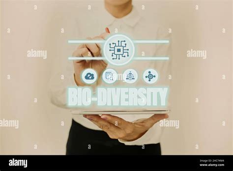 Writing Displaying Text Bio Diversity Business Idea Variety Of Life