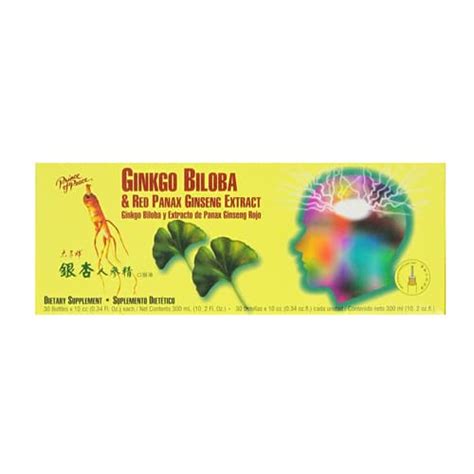 Ginkgo Biloba Red Panax Ginseng Extract VitaFountain