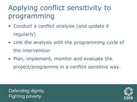 Ppt Conflict Sensitive Approaches Powerpoint Presentation Free Download Id6687432