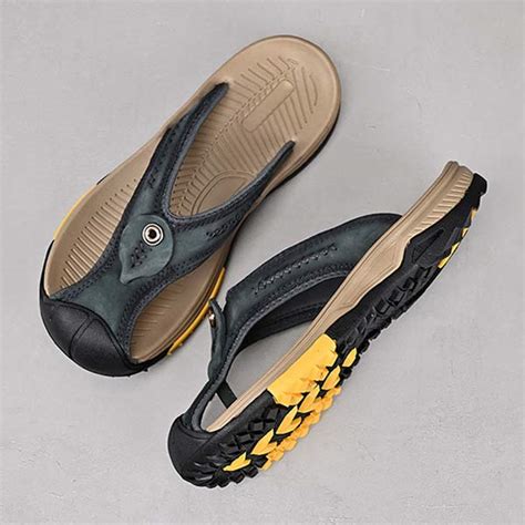 Mens Protective Toe Flip Flops 04501657 Manlytshirt