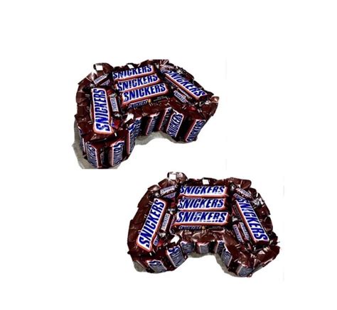 Snickers Snicker Chocolate Gaming Controller Shape Gamer Bouquet
