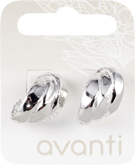 Avanti Trostruke Alke Minđuše Srebrnog Sjaja 1 Kom Dm Rs